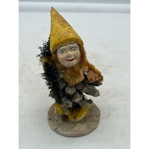 Holiday | Vintage Pinecone Elf Pixie Gnome Christmas Decor West Germany ...